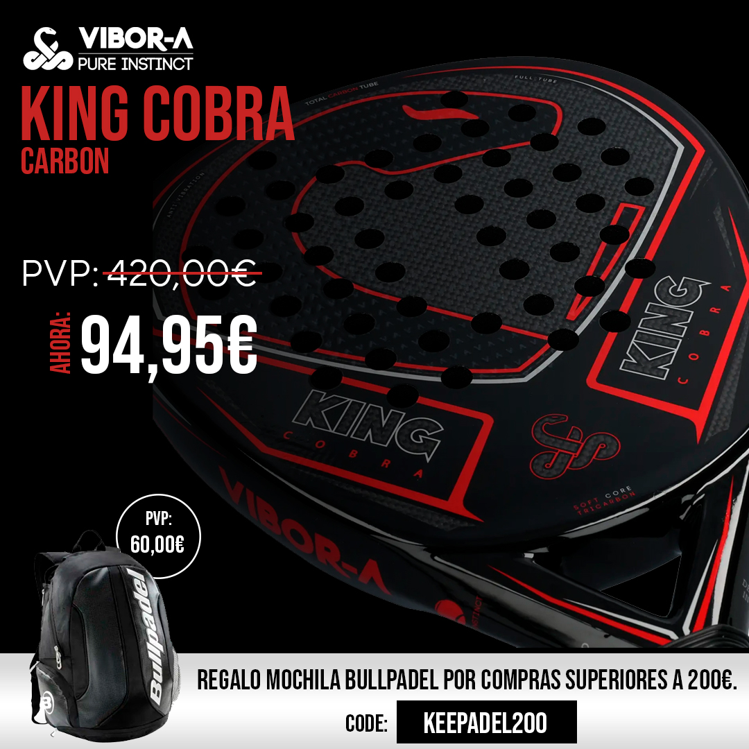 Vibora King Cobra: La pala de pádel más agresiva de la historia
