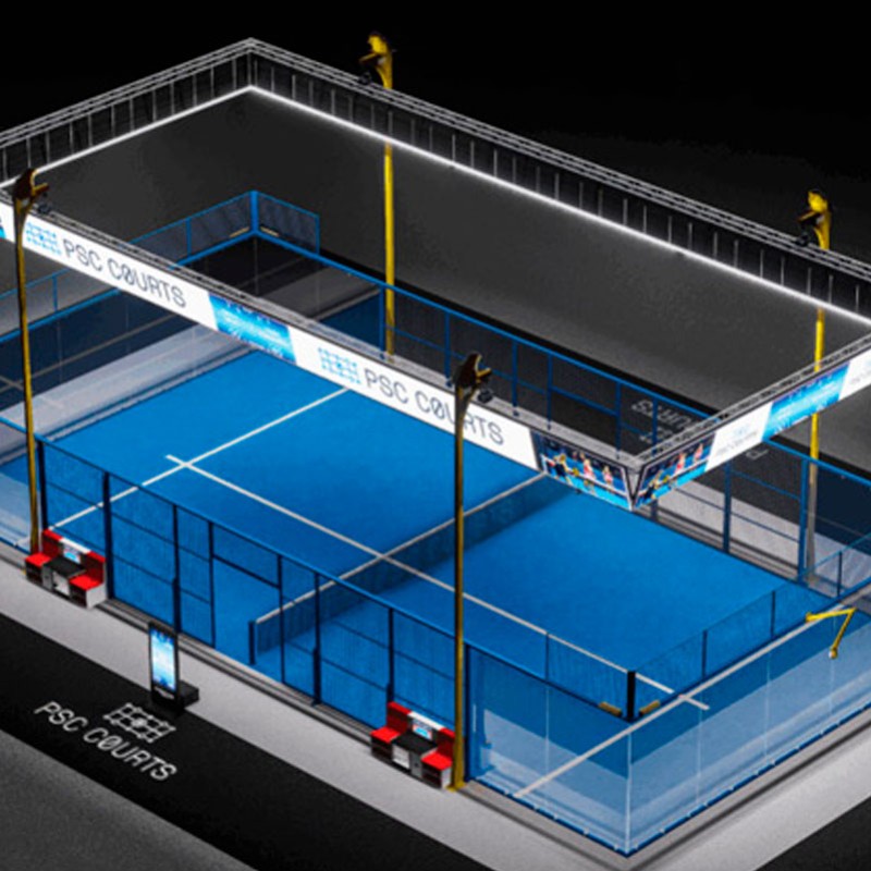 PSC, la gran revolución del padel: La primera pista inteligente del ...