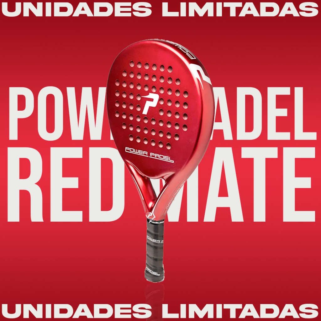 La vuelta de los clásicos: Pala de pádel Power Padel Red Mate y Black ...