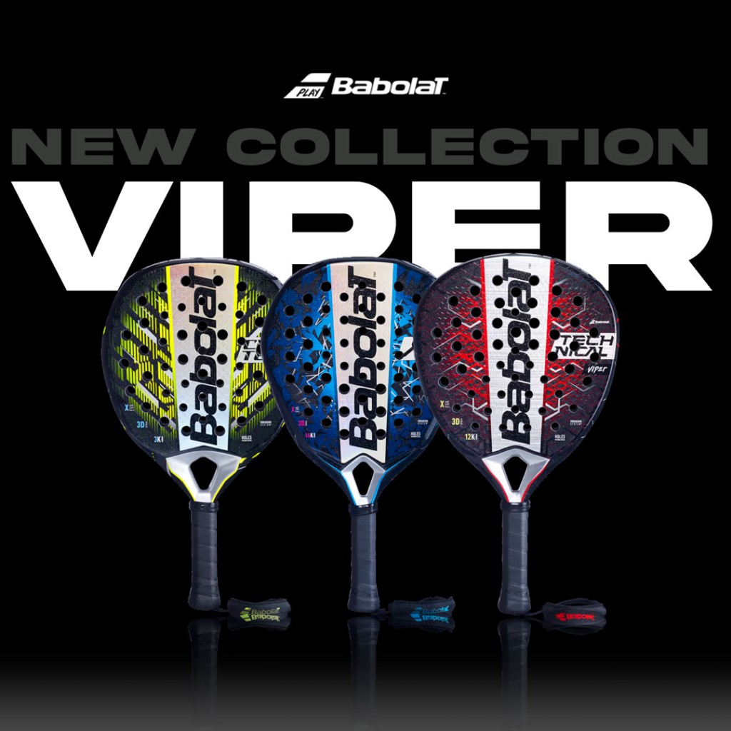 New Babolat 2025 padel racket collection Power, lightness and precision ...